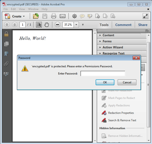 第8章 - 加密文档 - 《PDF 解析（PDF Explained）》 - 书栈网 · BookStack